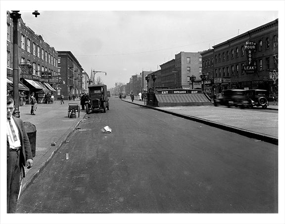 4th Ave & 60th Street 1928 Sunset Park — Old NYC Photos