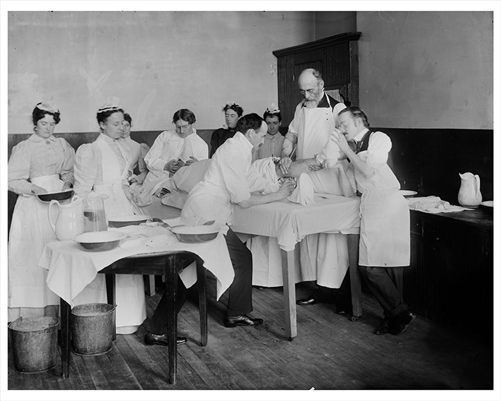 Operating Room, Brooklyn Naval Hospital Brooklyn Navy Yard - 1900s ...