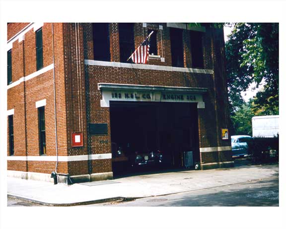 Bayside Firehouse Hook & Ladder 306 Queens 1960 — Old NYC Photos