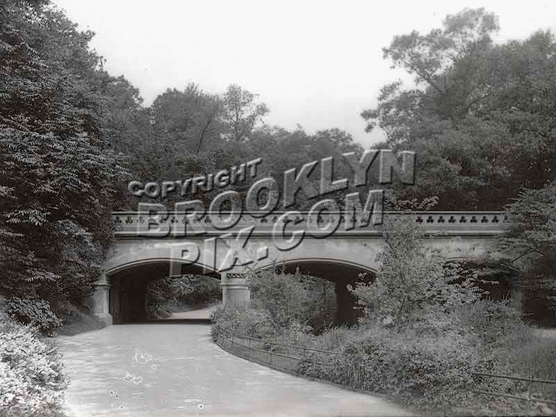 Bridle path bridge, 1907 — Old NYC Photos