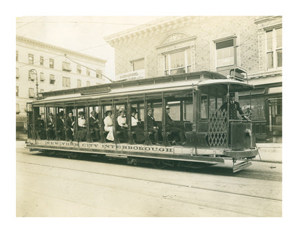 Bronx Trolley Car — Old NYC Photos