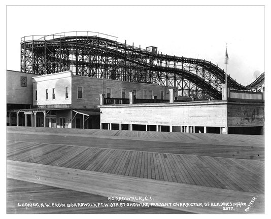 Coney Island Boardwalk Construction 9 — Old NYC Photos