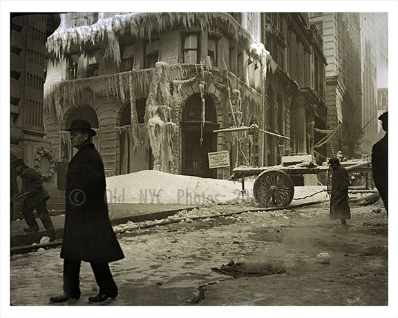 Equitable Fire Co. 1912 Financial District C — Old NYC Photos