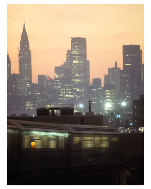 Flushing Queens Sunset — Old NYC Photos