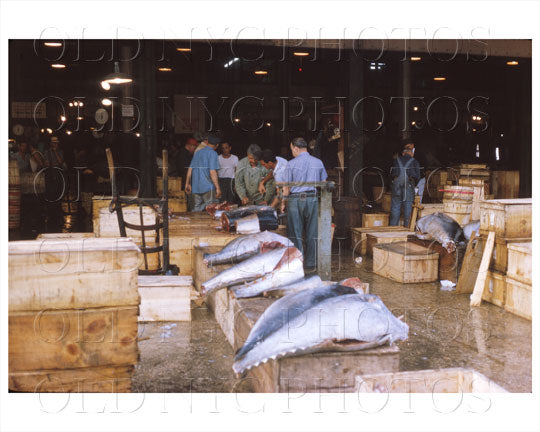 Fulton Fish Market Manhattan, NYC 1964 — Old NYC Photos
