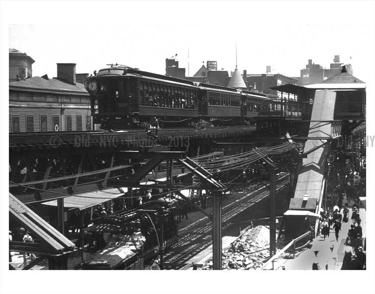 Fulton train line — Old NYC Photos