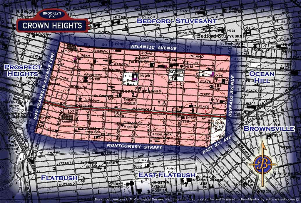 Crown Heights Map