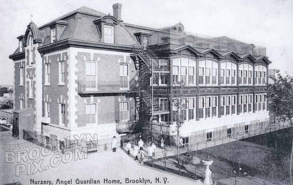 Nursery, Angel Guardian Home, 12th Avenue & 64th Street, 1930s — Old ...