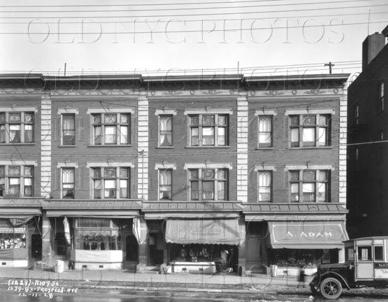Prospect Ave Brooklyn 1928 — Old NYC Photos