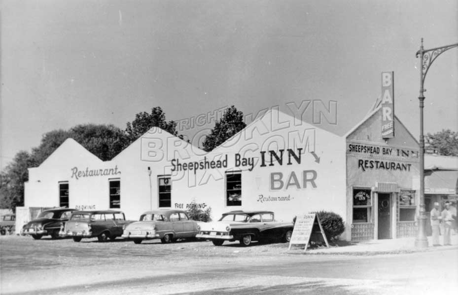 Sheepshead Bay Inn at Emmons Avenue and Coyle Street, late 1950s — Old ...