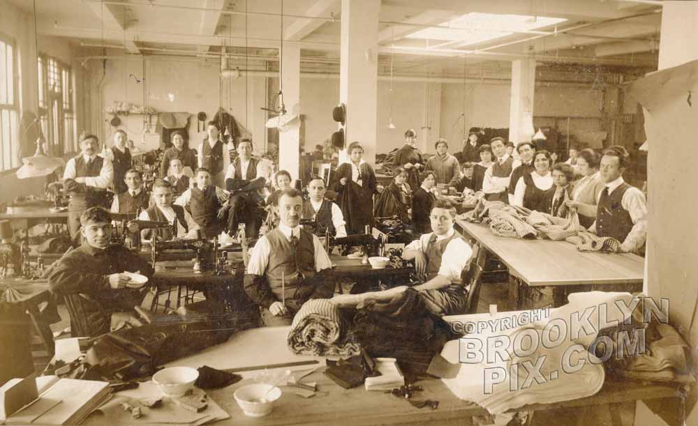 Sweatshop, 1920s — Old NYC Photos