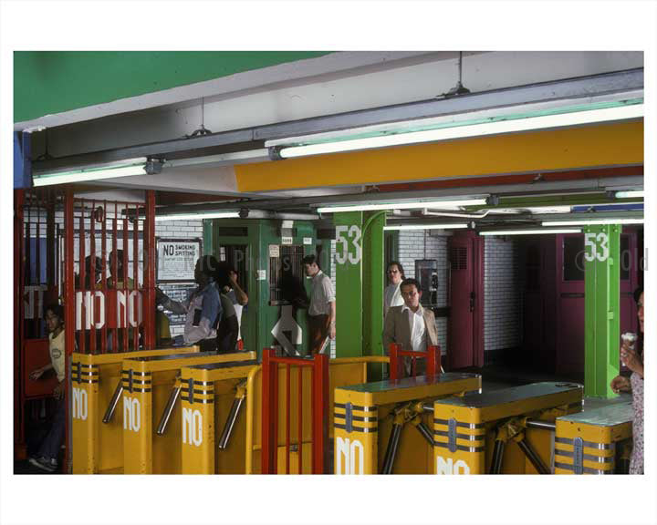Turnstiles — Old NYC Photos