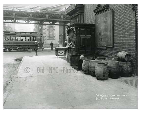 Washington Place & 6th Ave - Greenwich Village - Manhattan NYC 1913 B ...